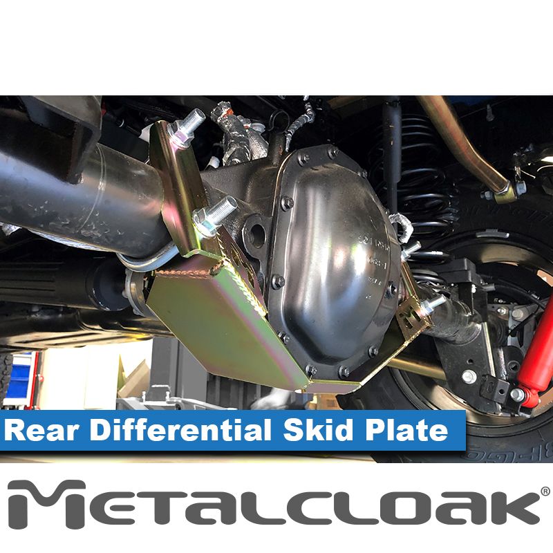 M220 Skid Plate Metalcloak M220 Rear Differential Skid Plate For JL ...