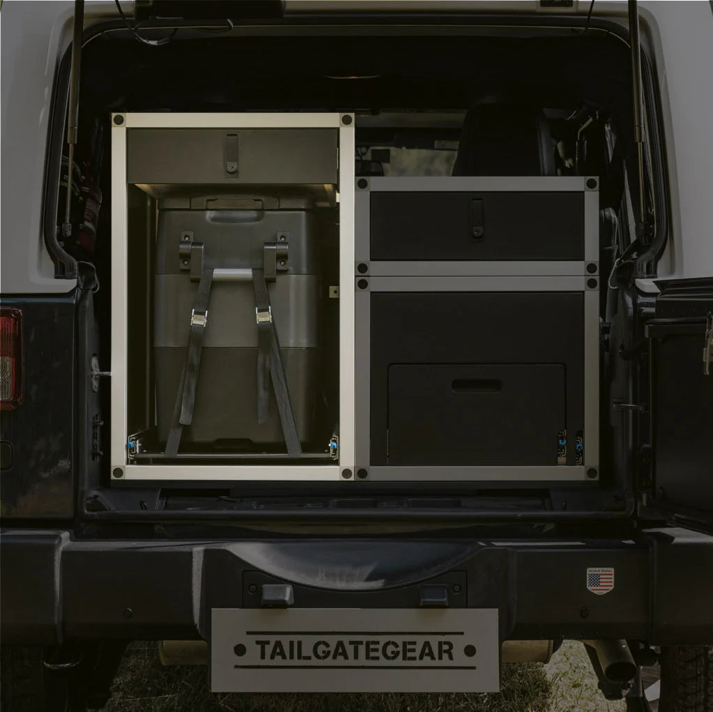Tailgate Gear - Fridge Module With Drawer – West Coast Off-Roaders