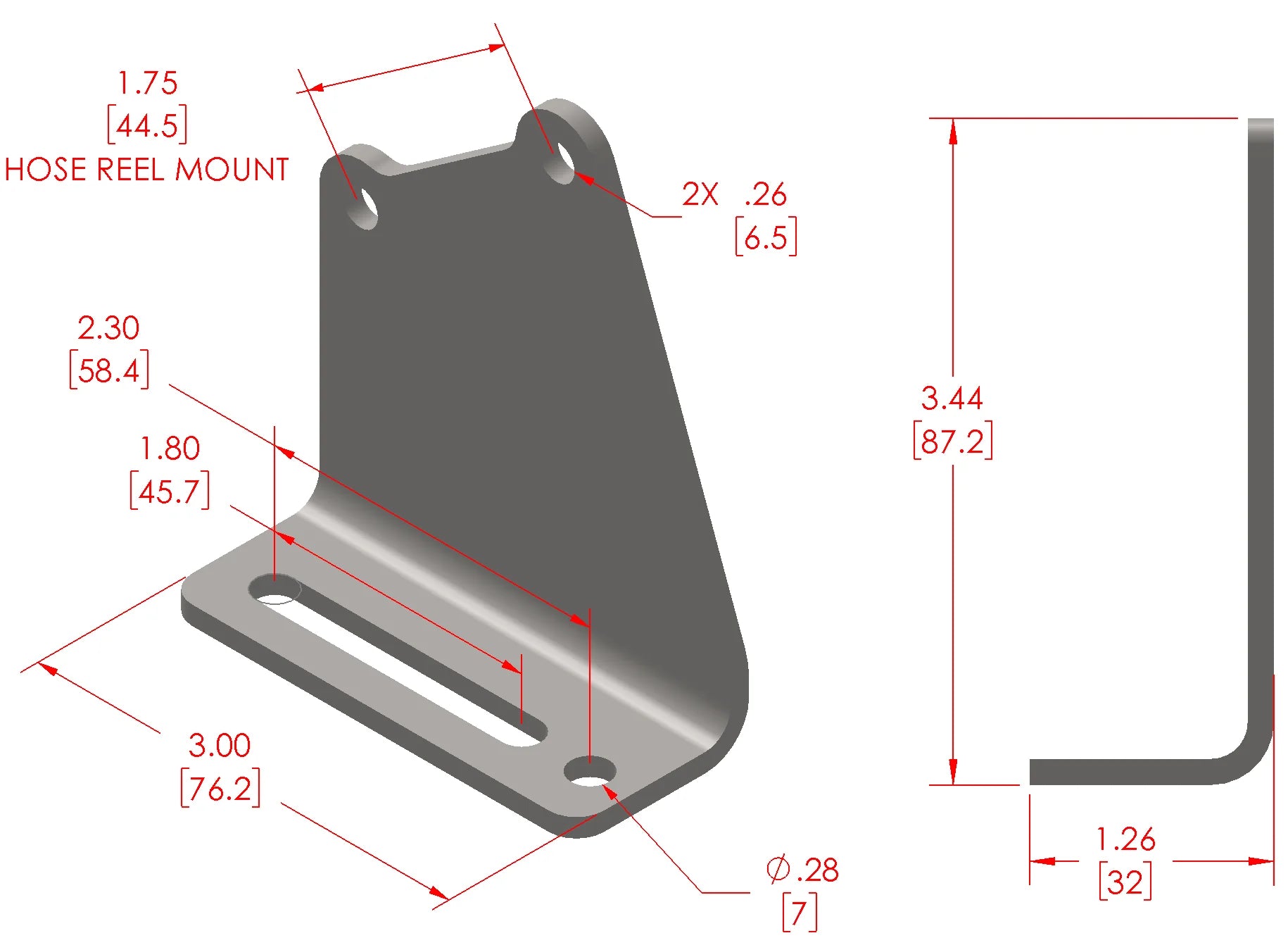 Apex-CRS JLU Roll Cage/Universal Vertical Mounting Bracket(X02-06-003 ...