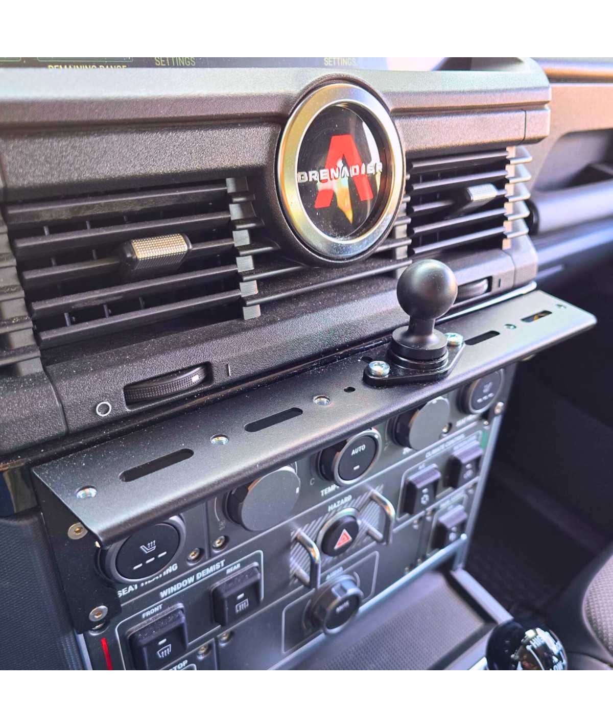 Bison Gear Dash Mount for INEOS Grenadier – RAM Compatible – West Coast ...