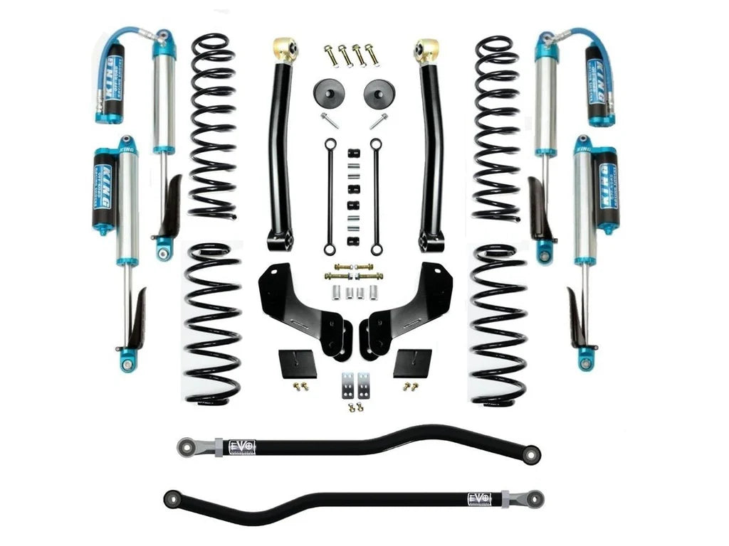Evo - 2.5" 4XE Jeep JL Wrangler Lift Kit Enforcer Suspension System ...