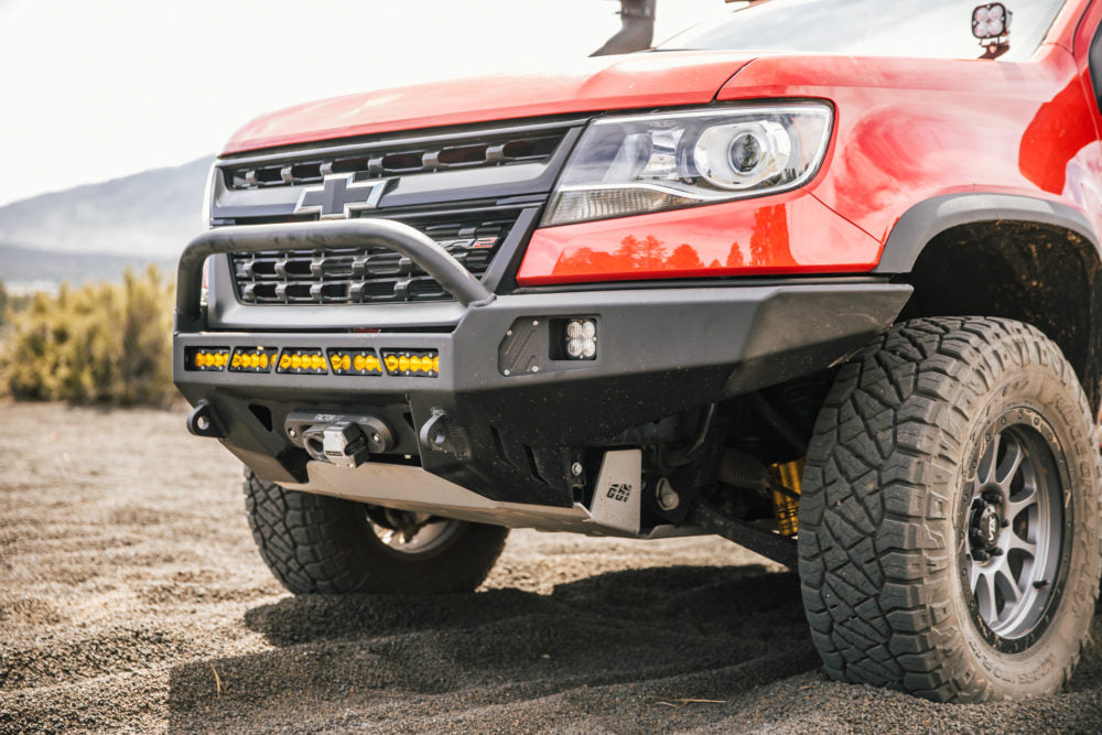 CBI Fabrication Chevy Colorado Baja Front Bumper (2015-2021) | Steel ...