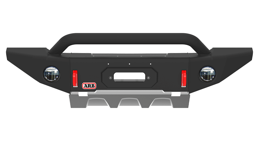 ARB - Bondi Deluxe Bumper, Jeep Gladiator, Wrangler, JK, JL, Sliders ...